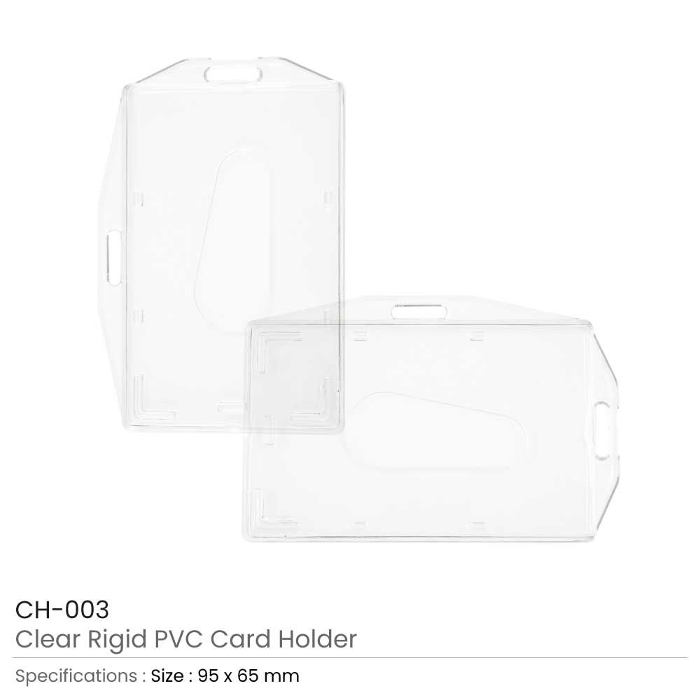 Clear Plastic PVC Card Holder | Promotional Gifts Items Suppliers