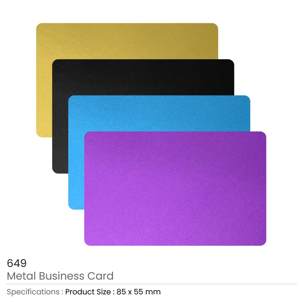 Metal Business Cards | Promotional Gifts Items Suppliers