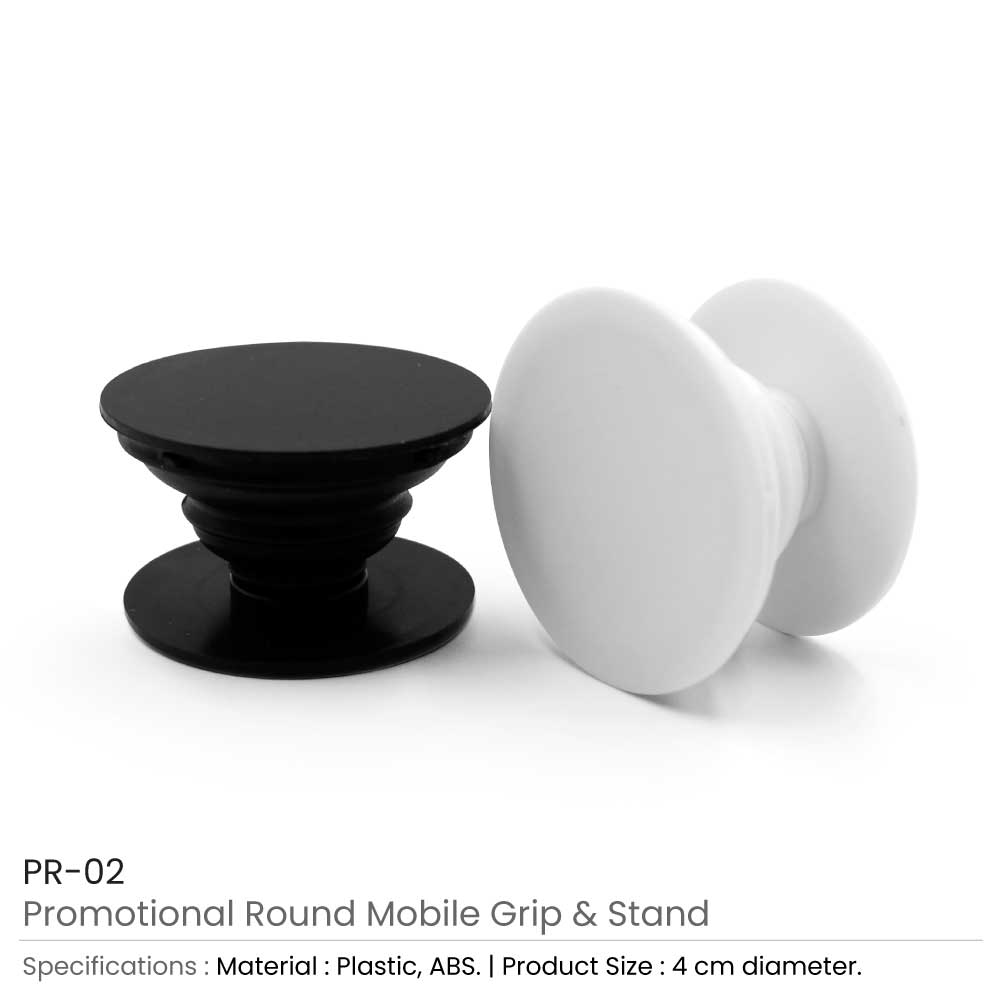 Round Mobile Grip and Stand | Promotional Gifts Items Suppliers