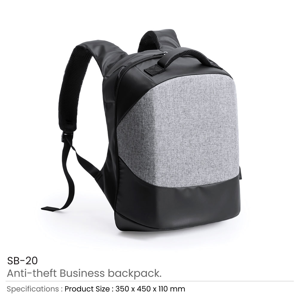 Anti-theft Business Backpack Waterproof and Charging Port | Promotional ...