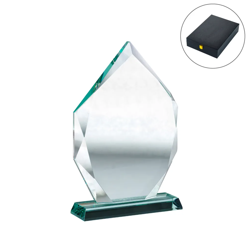 Iceberg Design Crystal Awards with Glass Base | Promotional Gifts Items ...